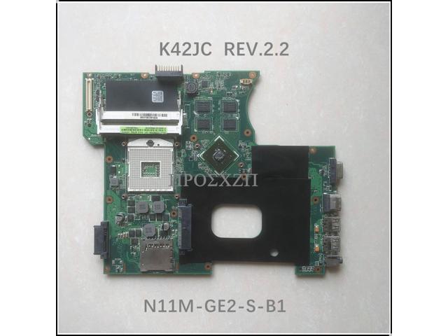 K42J K42JC K42JC REV.2.2 Laptop Motherboard N11M-GE2-S-B1 GT310M GPU ...