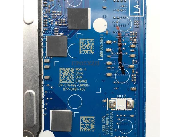 7290 7390 Laptop Motherboard CN-0T64M2 0T64M2 T64M2 LA-F312P Mainboard ...
