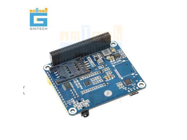 SIM7600A-H 4G HAT for Raspberry Pi, LTE Cat-4 4G / 3G, GNSS, for North ...