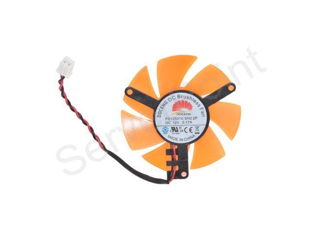FD125010-SH2 12V 0.17A 47mm 39mm Diameter Hole Pitch Cooler Fan For ...