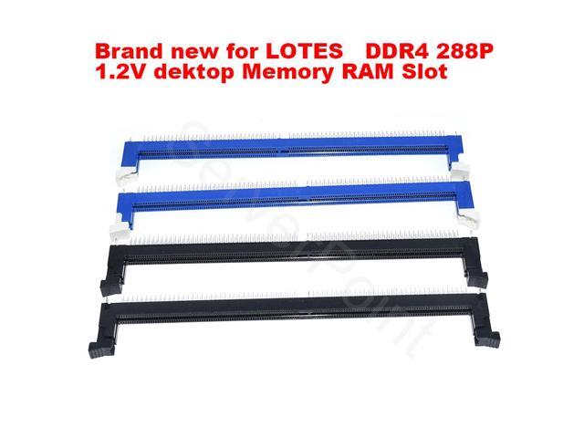 For LOTES DDR4 288P 1.2V Dektop Memory RAM Slot a set of four - Newegg.com