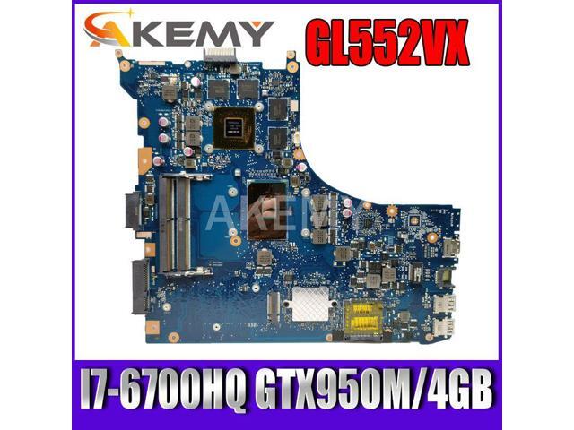 GL552VW REV.2.1 Laptop motherboard I7-6700HQ GTX950M/4GB for ASUS ROG GL552VW GL552VX GL552V ...