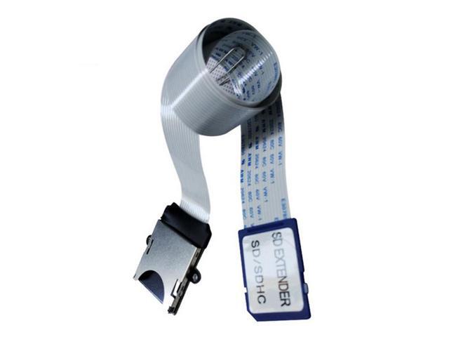 48cm SD to SD Card Extension Cable Card Read Adapter Flexible Extender ...