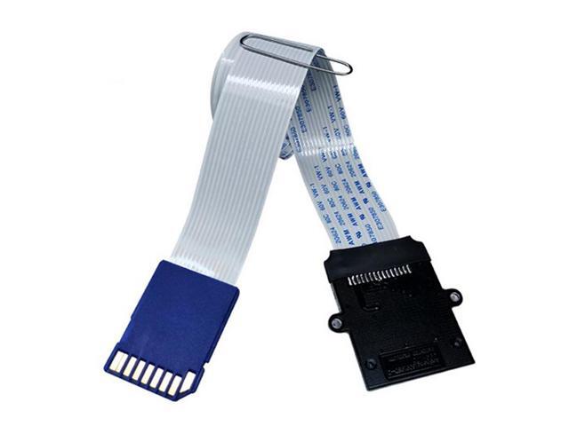 48cm SD to SD Card Extension Cable Card Read Adapter Flexible Extender ...