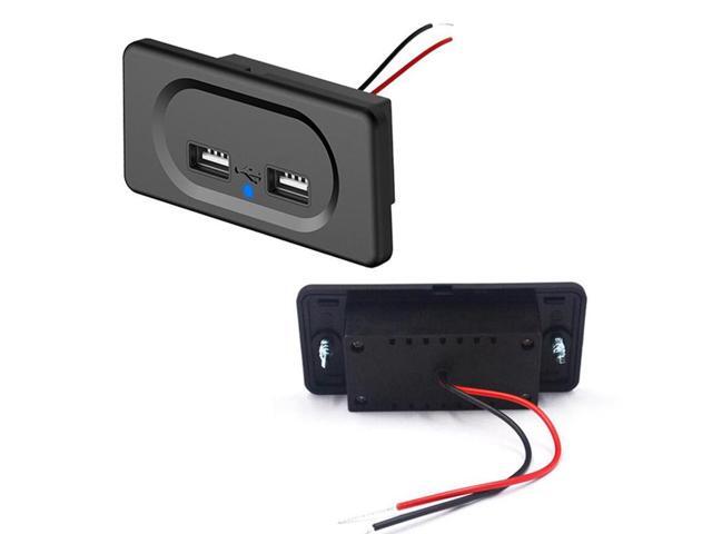Vehicle DC5V/3.1A Dual USB Ports Charger Socket Modification ...