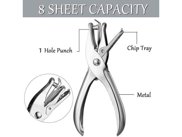 Punch Manual 3mm Punch Pliers 2 Pieces 1 Hole Punch Punch Hand-Held ...
