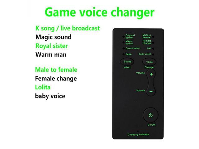 Voice Changer, Handheld Microphone Voice Changer Sound Effects Machine ...