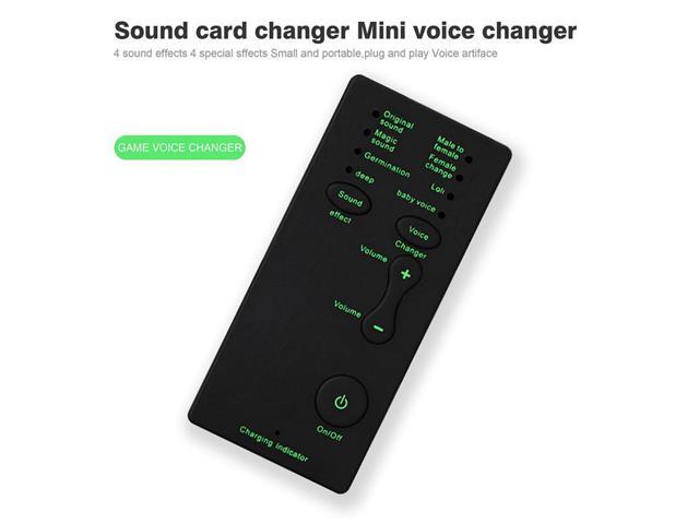 Voice Changer, Handheld Microphone Voice Changer Sound Effects Machine ...
