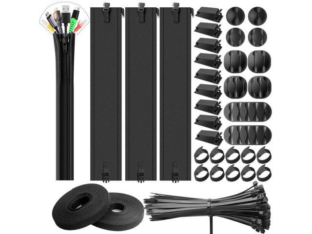 146Pcs Cable Management, Cord Management, PC Cable Management, Cable ...