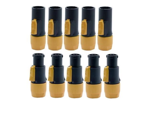 10Pcs Flame-Retardant Industrial Power Connector Output Input 20A ...