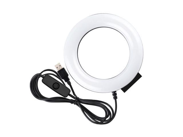 4.7" Photography Ring Light Selfie Live Streaming LED Ring Light USB ...