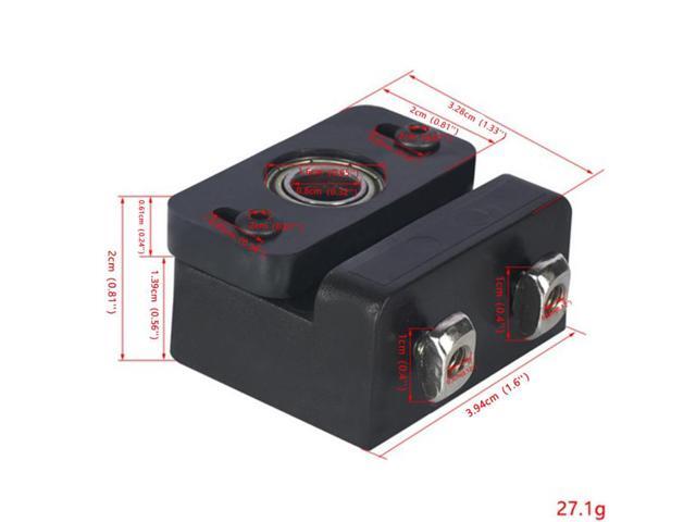 Hot sale Z Axis Lead Screw Fixing Block Aluminum Block 3D Printer Lead ...