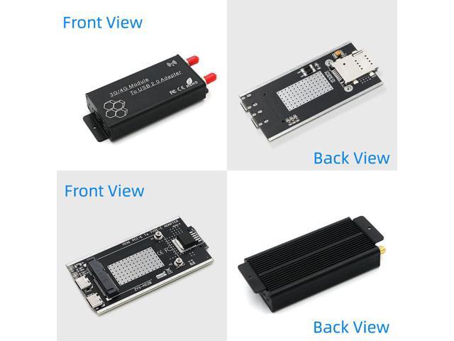 Mini PCIE to USB Wifi Adapter USB2.0 to TYPE C Cable SIM Card Slot 5V ...