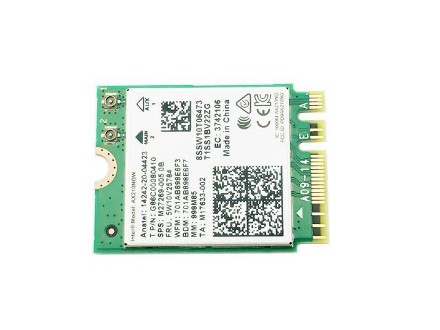 WiFi 6E Intel AX210 AX210NGW Tri Band 2.4G/5G/6G 802.11AX 5374M ...