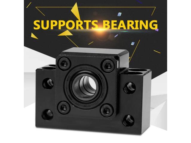Ball Screw Bearing Fixed+Floated Side Bearing Mount End Supports ...