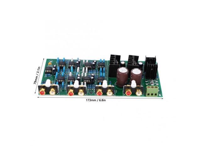 Linkwitz-Riley Filter NE5532 3 Way electronic 6-Channel Output ...