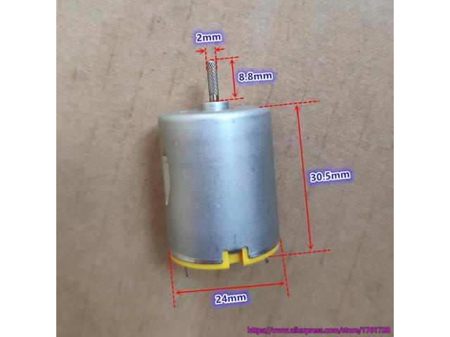 280 DC motor 280-3532 24*30.5mm 3V 5V 6V 20000rpm high speed carbon ...