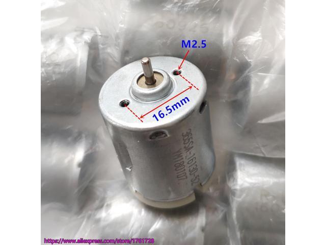 Double output shaft 365 DC motor diameter 28mm DC12V~18V strong magnet ...