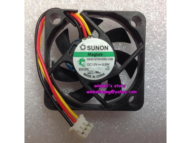 4010 4cm cooling fan HA40101V4-000U-C99 12V 0.8W 3wires ~ - Newegg.com