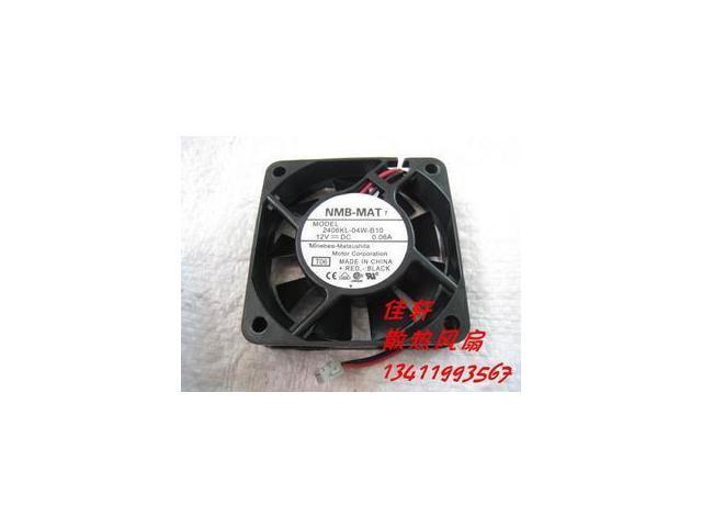 For NMB Cooling fan 6CM 6015 12V 0.06A 2406KL-04W-B10 Mute Cooling Fan ...