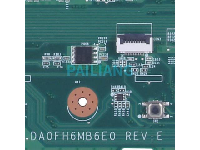 For FUJITSU AH532 Laptop Motherboard CP581586-01 DA0FH6MB6E0 SLJ8E N13P ...