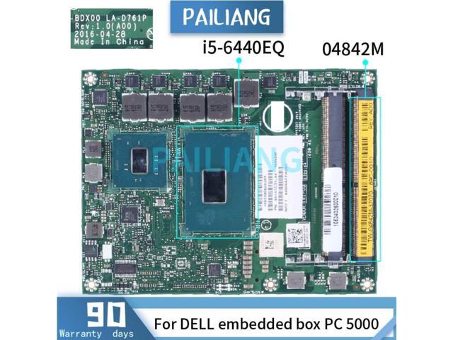 For DELL Embedded box PC 5000 I5-6440EQ Laptop Motherboadrd CN-04842M ...