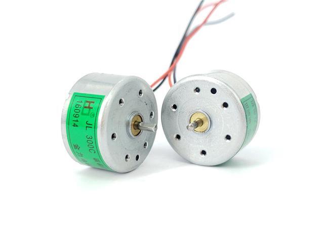 1PC RF-300C DC1.5V-6V 12500RPM High Speed Carbon Brush Mini 300 Motor ...