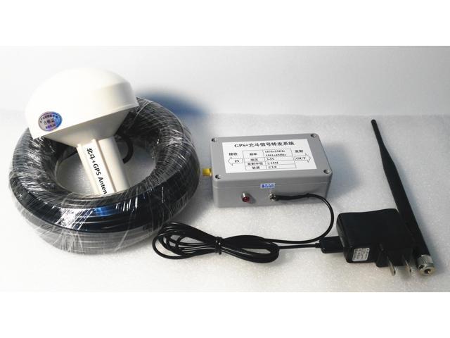 Indoor GPS Signal Repeater Amplifier Transfer L1 BD2 Full Kit 15M ...