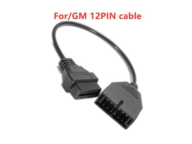 Car OBD cables For GM 12 Pin Connector OBD2 16Pin For GM 12Pin OBD 2 ...