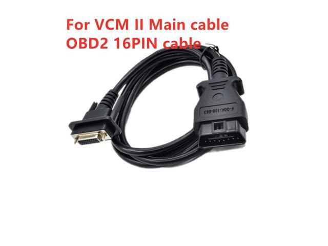 Car OBDII VCM II Main Cable F-00K-108-663 VCM2 16pin Cable VCM 2 OBD2 ...