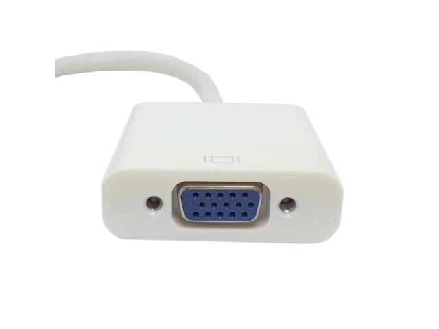 90 Degree Right Angled Mini DP DisplayPort Male to VGA RGB Monitor ...