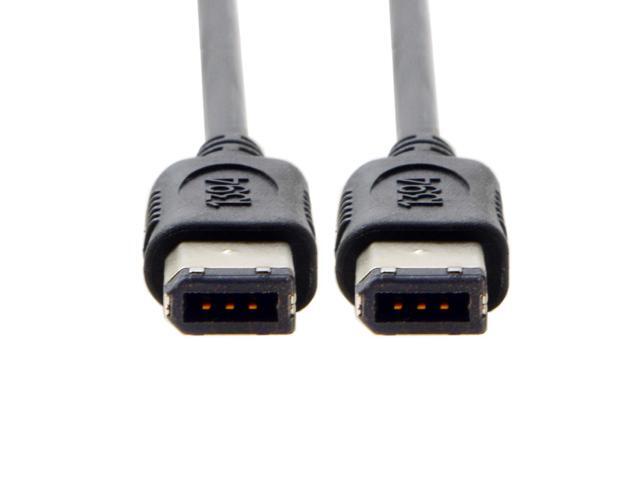 Firewire 400 IEEE 1394 6 Pin Male to 6 Pin Male Fast DV iLink Cable ...