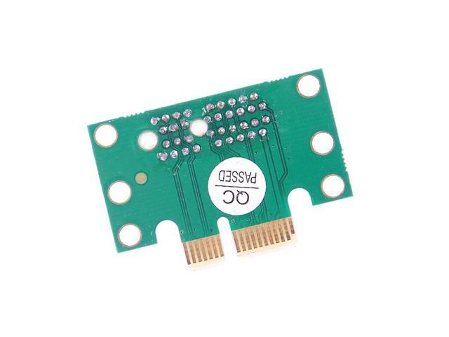 QINDIAN PCI-E PCI Express X1 Adapter Riser Card PCI E PCIE X1 to X1 ...