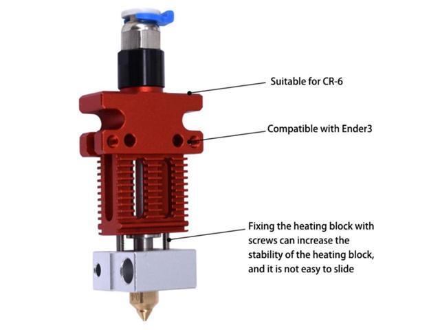 3D Printer Accessories 1.75MM All Metal CR6 SE Print Head Full Set of ...