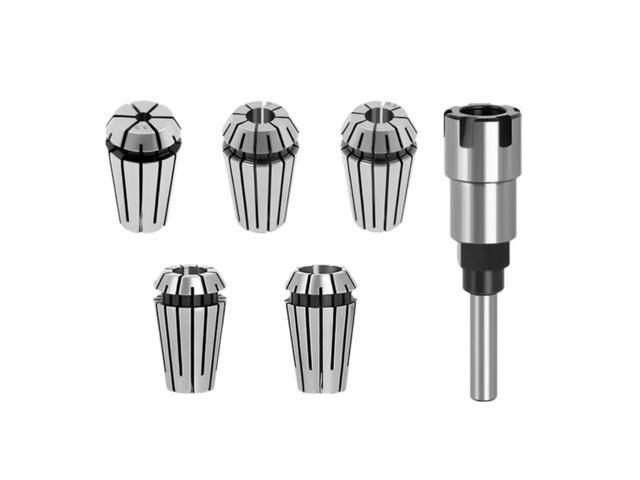 1/4 Inch Shank ER16 Router Collet Adapter Extension Chuck Rod Engraving ...
