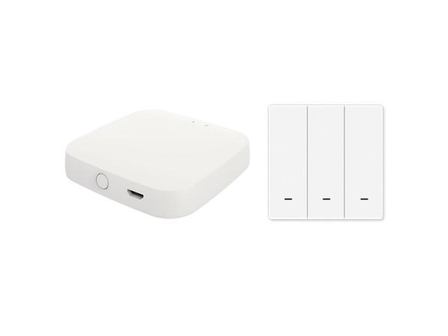 Bluetooth Gateway+3 Gang Switch Wall Light Bluetooth Switch TUYA APP ...