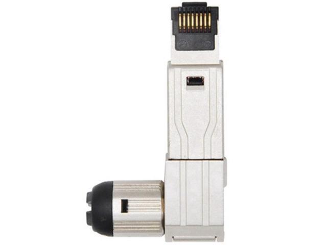 5 Pcs Cat8 Industrial Ethernet Connector RJ45 Shielded Field Plug Tool ...