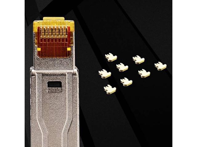 5 Pcs Cat8 Industrial Ethernet Connector RJ45 Shielded Field Plug Tool ...