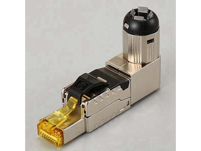 5 Pcs Cat8 Industrial Ethernet Connector RJ45 Shielded Field Plug Tool ...