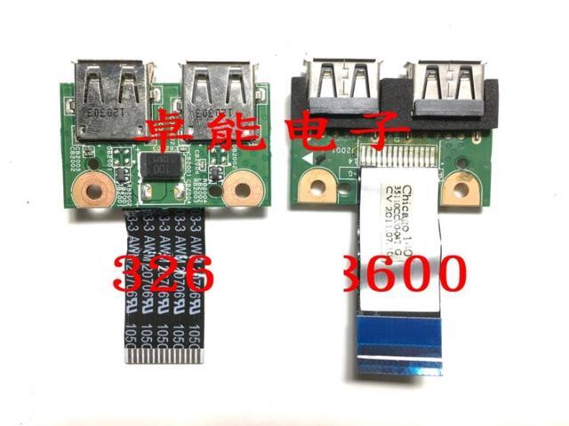 Power USB interface board for HP CQ43 G43 430 431 435 436 USB Button ...