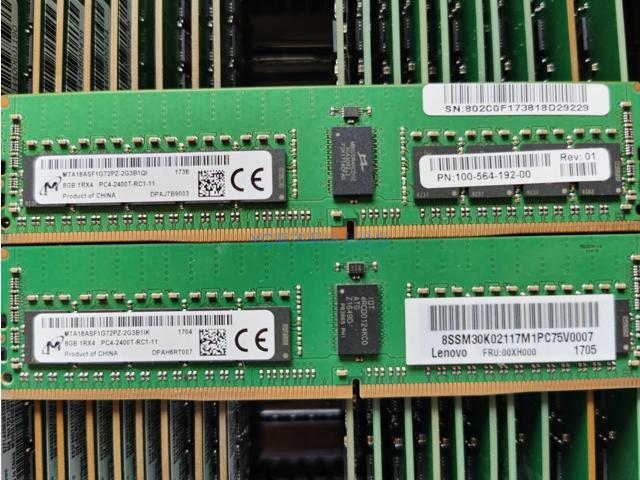 RAM Spotlight 8G 1RX4 PC4-2400T DDR4 2400 ECC REG RDIMM Server Memory ...
