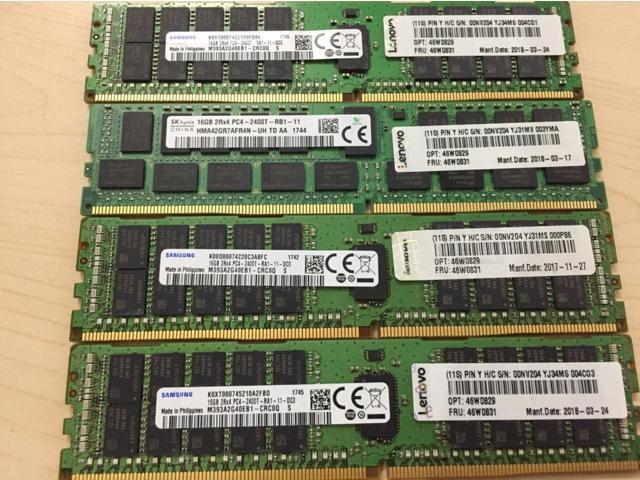 RAM 46W0829 46W0831 16G PC4-2400T DDR4 2400 RDIMM memory - Newegg.com