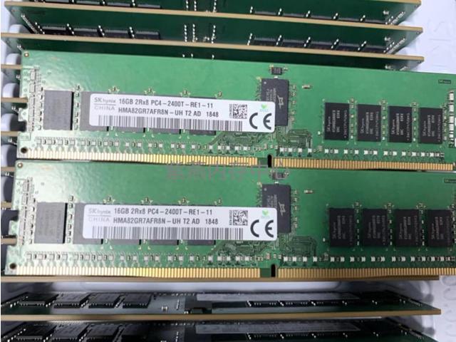 Ram 16g Pc4 2400t Ddr4 Reg Ecc Server Memory Hma82gr7mfr8n Uh 1pcs