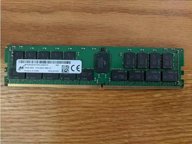 RAM Spotlight MTA36ASF4G72PZ-2G9E Server Memory Bar 32G DDR4 2933 ECC ...