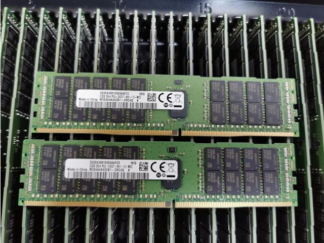 RAM 32G DDR4 2RX4 2400 PC4-2666T ECC REG RDIMM server memory stick ...
