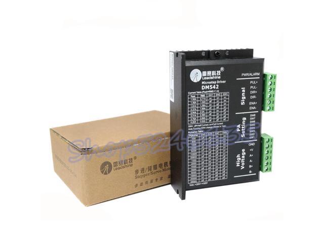 DM542 Leadshine NEMA17 NEMA23 2phase stepper motor driver 36VDC 4.2A CNC Router - Newegg.com