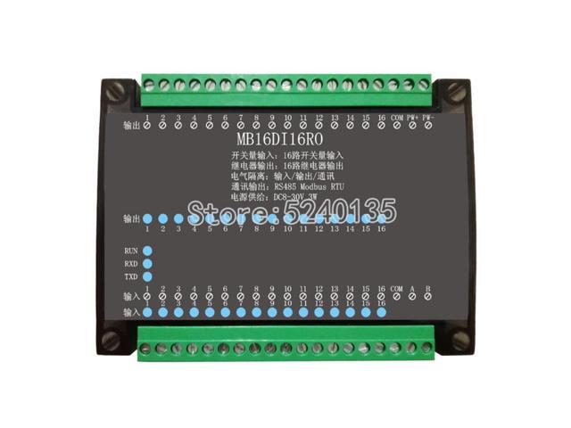 16DI/16RO 16 way Digital Isolation Input Module 16 Channel Relay Output ...