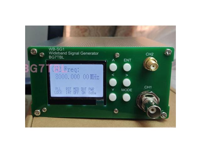 WB-SG1, 1Hz-8GHz signal source, signal generator, on-off modulation, high frequency, radio ...