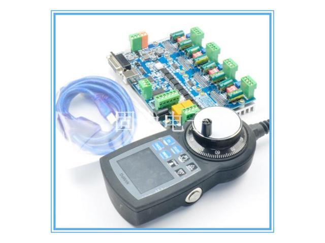 version USB MACH3 4-axis drive integrated board 200K stepper motor ...