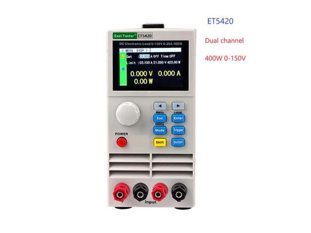 ET5420 DC electrical load high -presicion dual-channel adjustable load ...